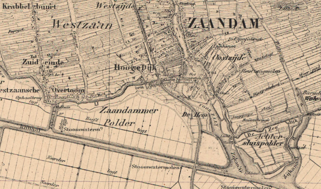 Kaart Zaandam | Kaart