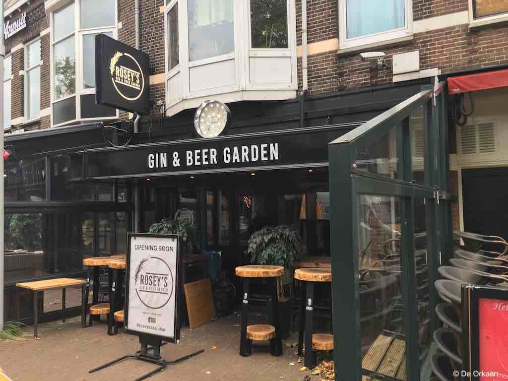 Biertuin op de Dam? Rosey's Gin & Beer Garden - De Orkaan