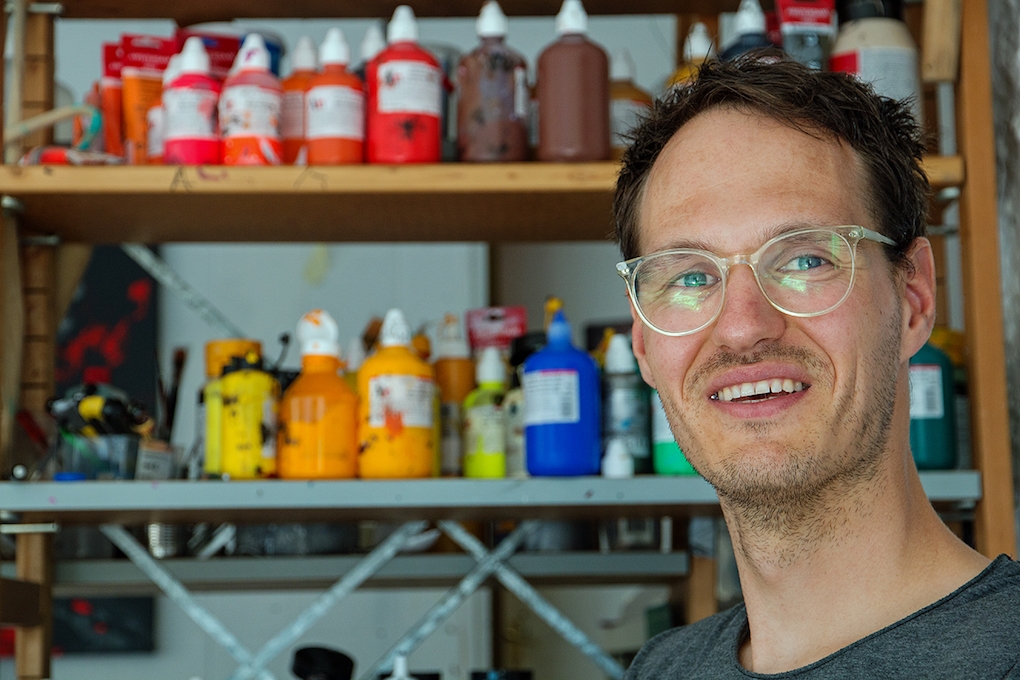 Aron Kroes: ‘Kunst is liefde op het eerste gezicht’ - De Orkaan