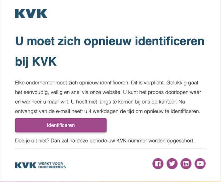 Trap niet in KvK-phishing... - De Orkaan