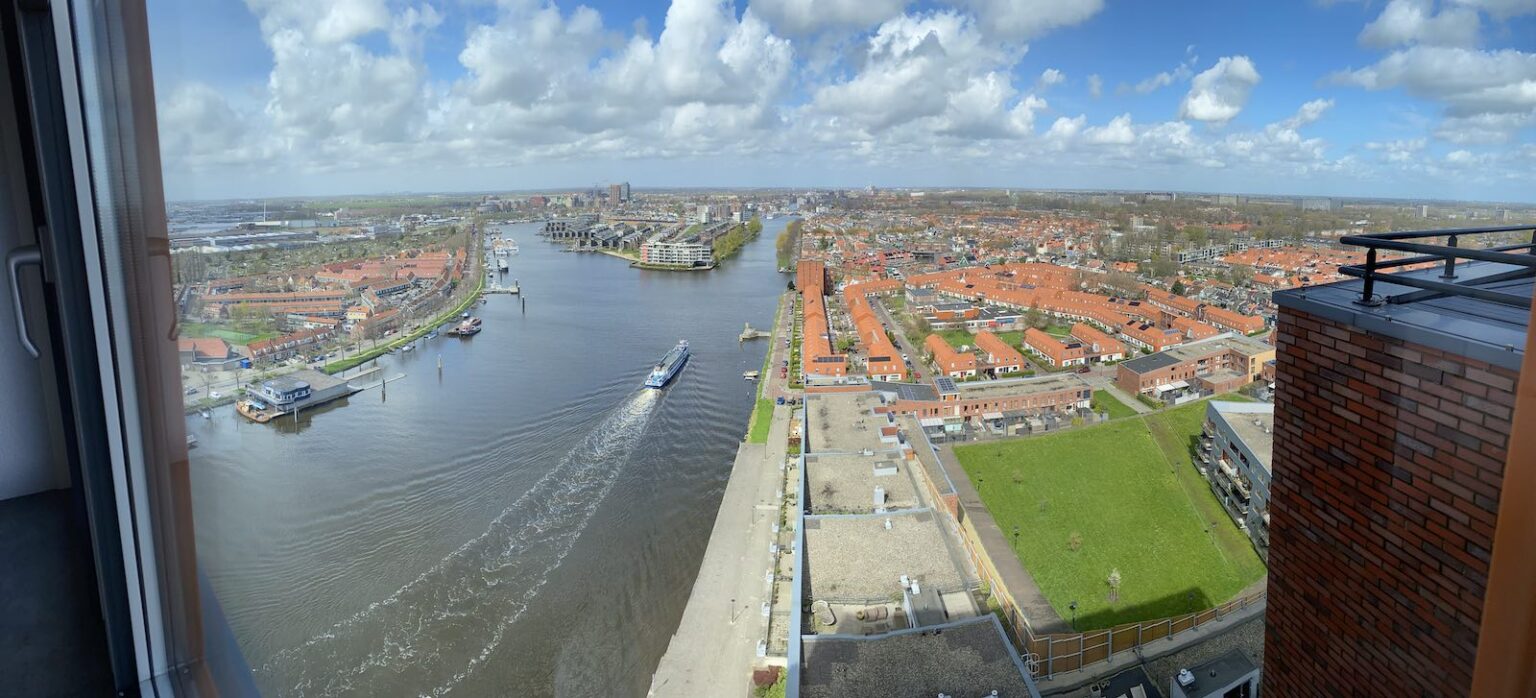 Uit mijn raam... Zaaneiland - De Orkaan