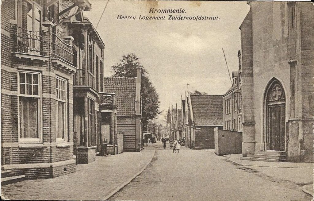 Fototijdreis: Heerenlogement Zuiderhoofdstraat, Krommenie - De Orkaan