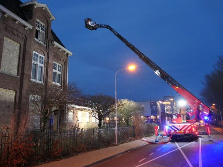Brand Jan Dekker-pand Wormerveer - De Orkaan